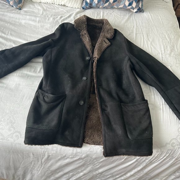 Orme in portofino | Jackets & Coats | Mens Lg Shearling Coat | Poshmark